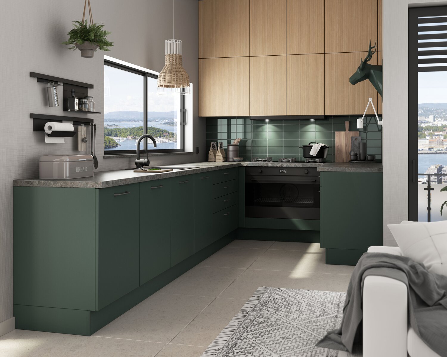 Grüne Küchen – Küchenideen in Grün | Küche&Co